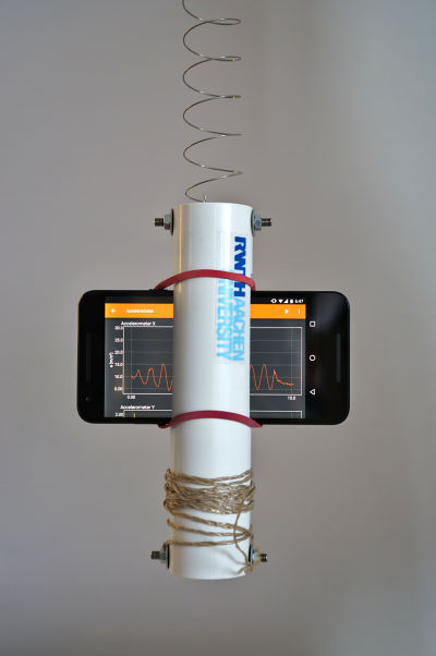 Experiment: Spring - phyphox