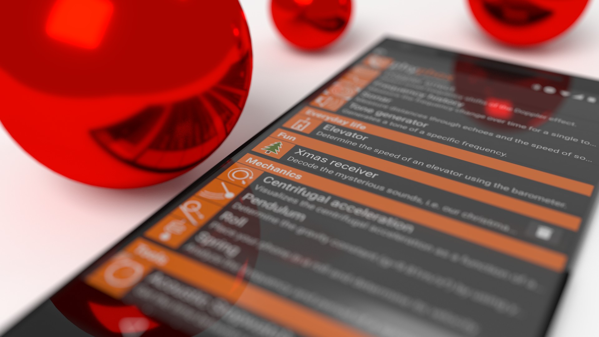 Christmas message – phyphox