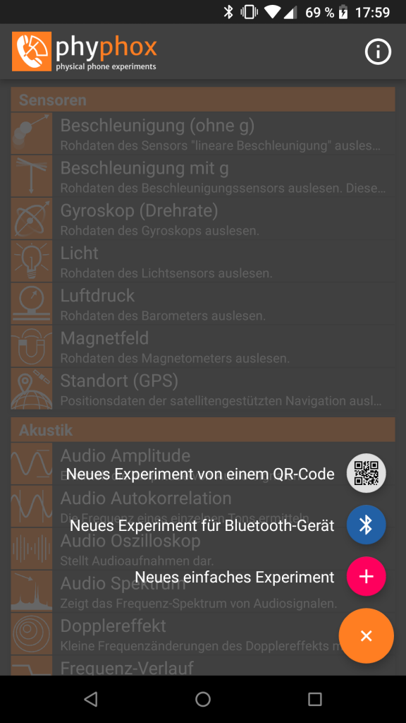 Bluetooth Low Energy – phyphox