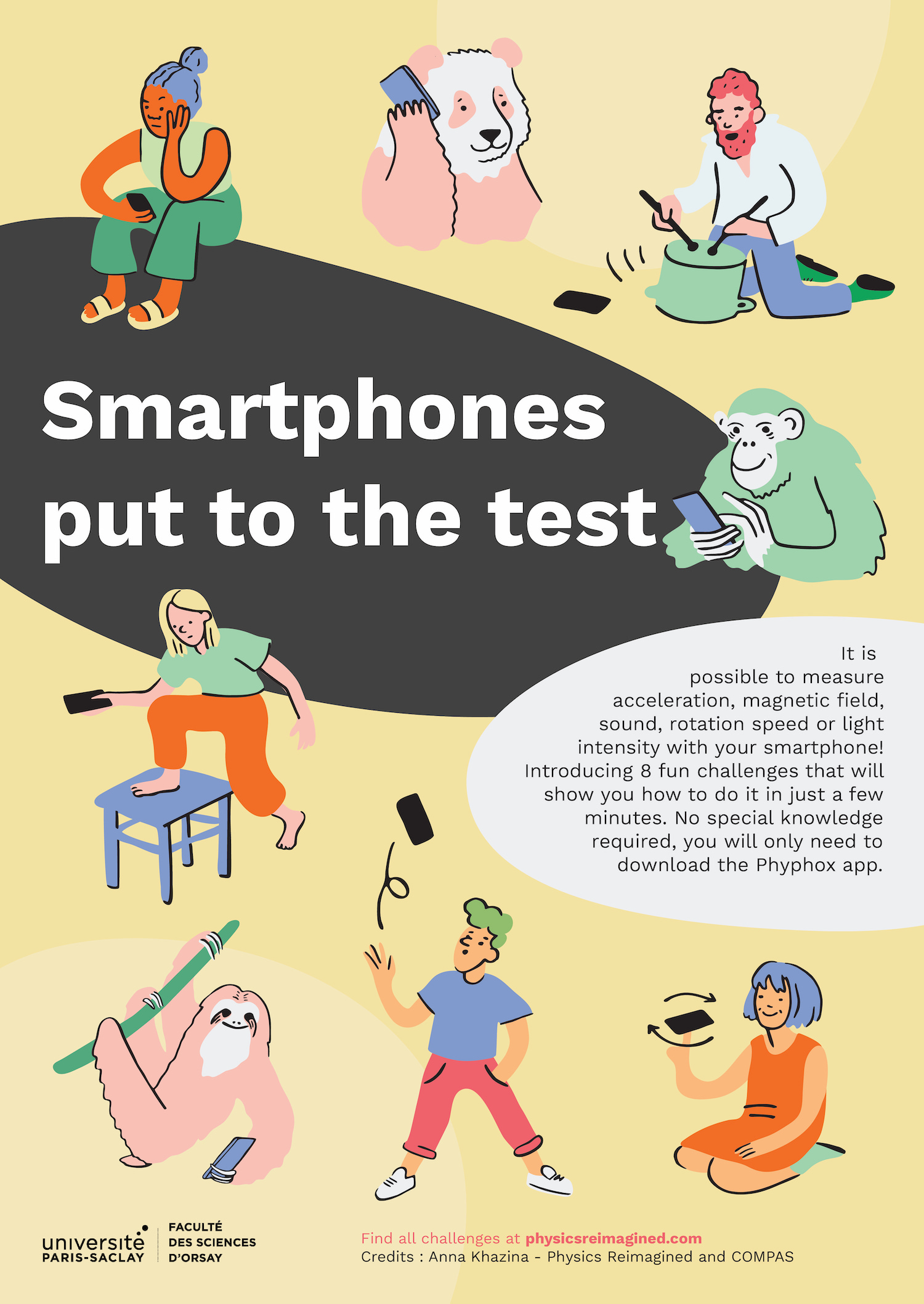 Smartphones put to the test – phyphox